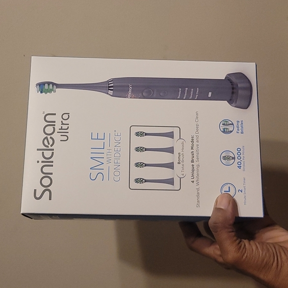 Other | Soniclean Ultra Toothbrush W 4 Brush Heads Included | Poshmark